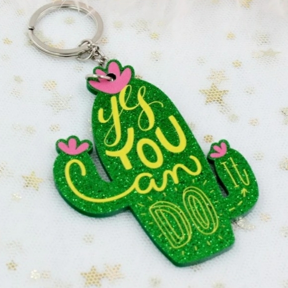 Handmade | Accessories | Cactus Keychain | Poshmark